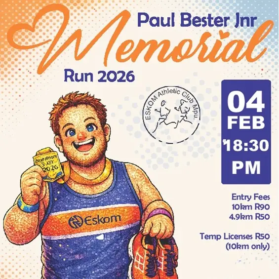 Paul Bester Jr Memorial Run 2026 - Results | RunningCalendar